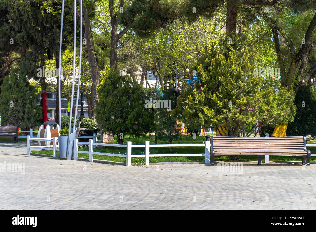 Welcome, Spring! Baku, Azerbaijan Stock Photo - Alamy