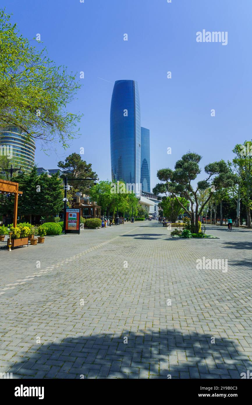 Welcome, Spring! Baku, Azerbaijan Stock Photo - Alamy