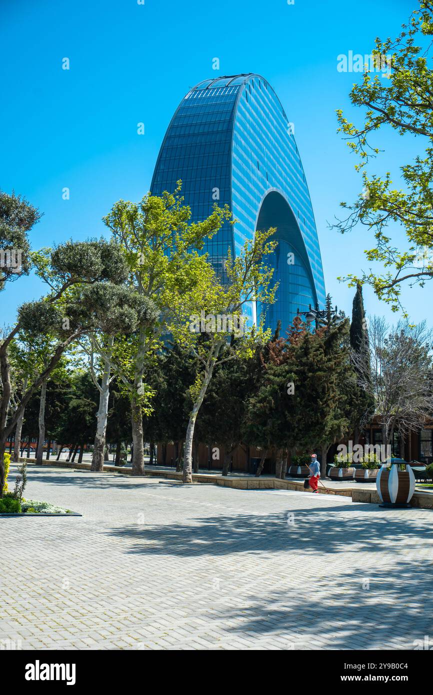 Welcome, Spring! Baku, Azerbaijan Stock Photo - Alamy