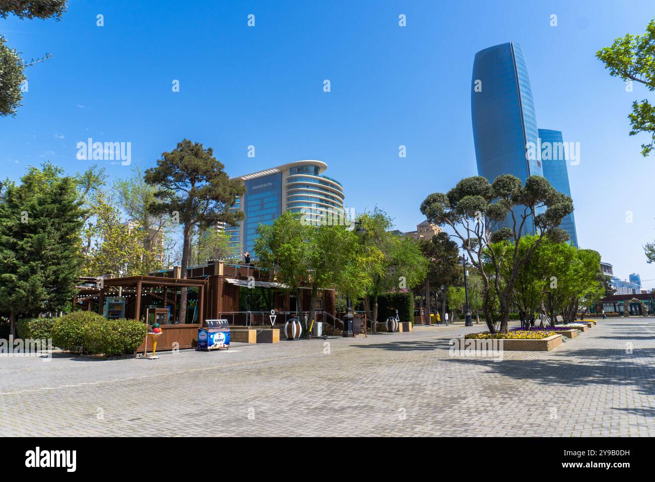 Welcome, Spring! Baku, Azerbaijan Stock Photo - Alamy