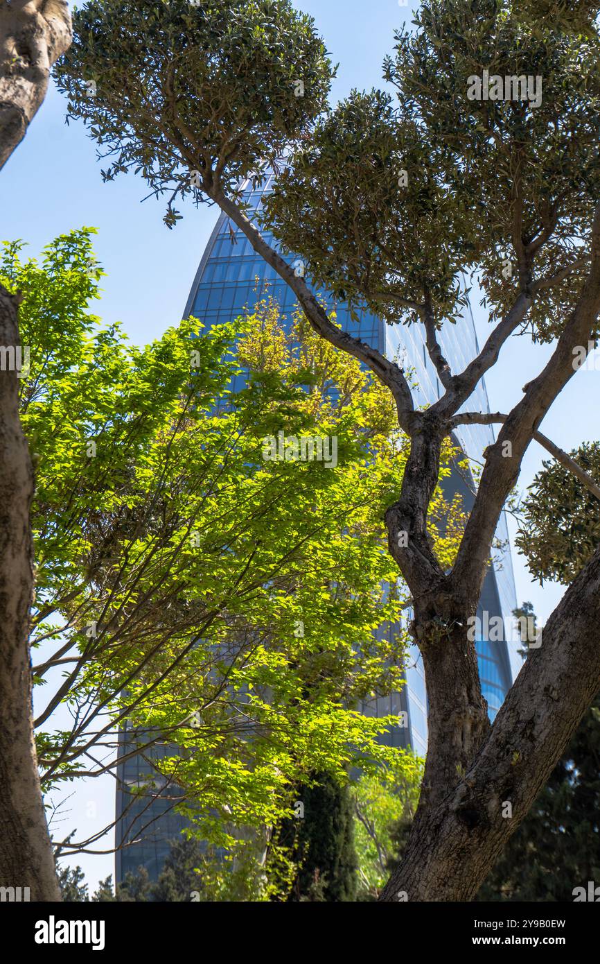 Welcome, Spring! Baku, Azerbaijan Stock Photo - Alamy