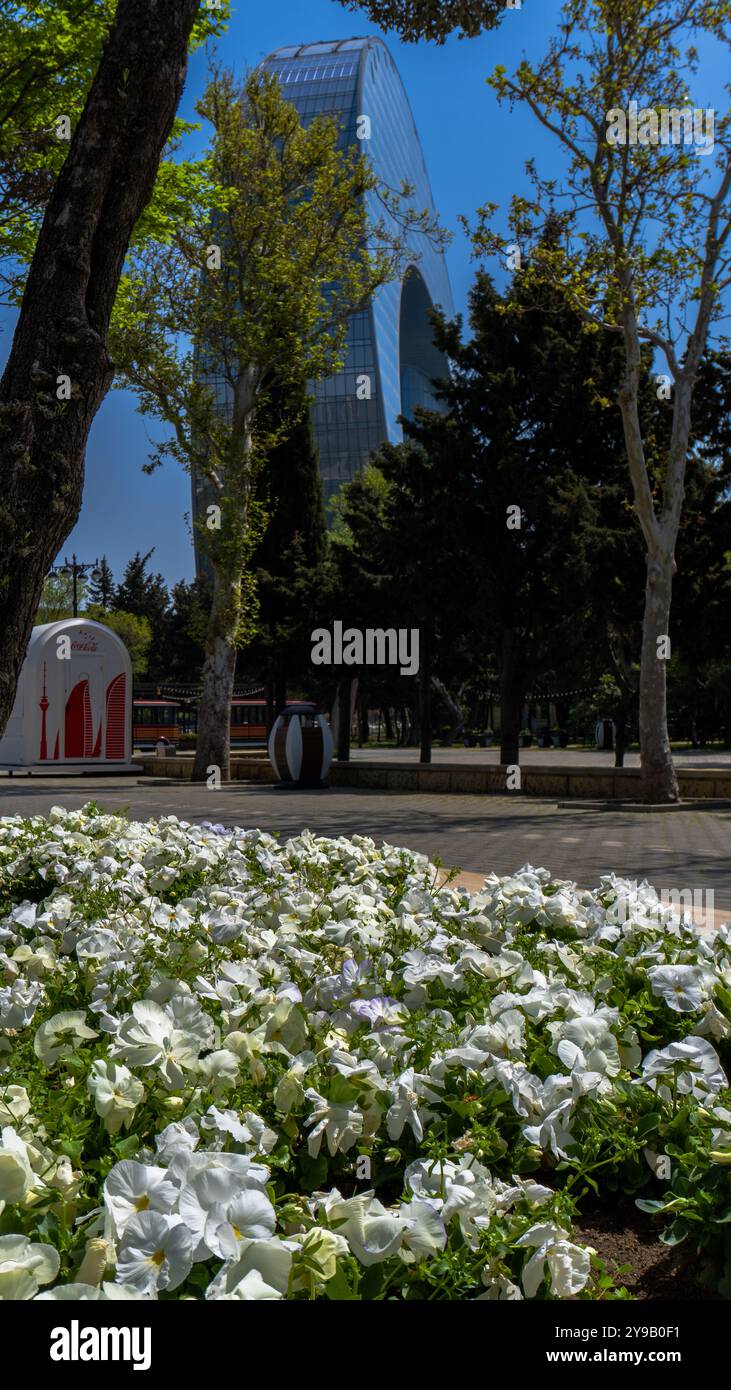 Welcome, Spring! Baku, Azerbaijan Stock Photo - Alamy