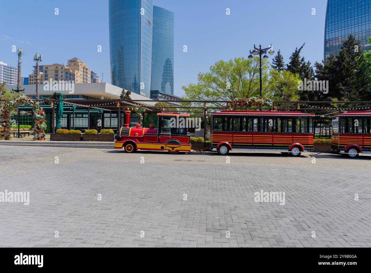 Welcome, Spring! Baku, Azerbaijan Stock Photo - Alamy
