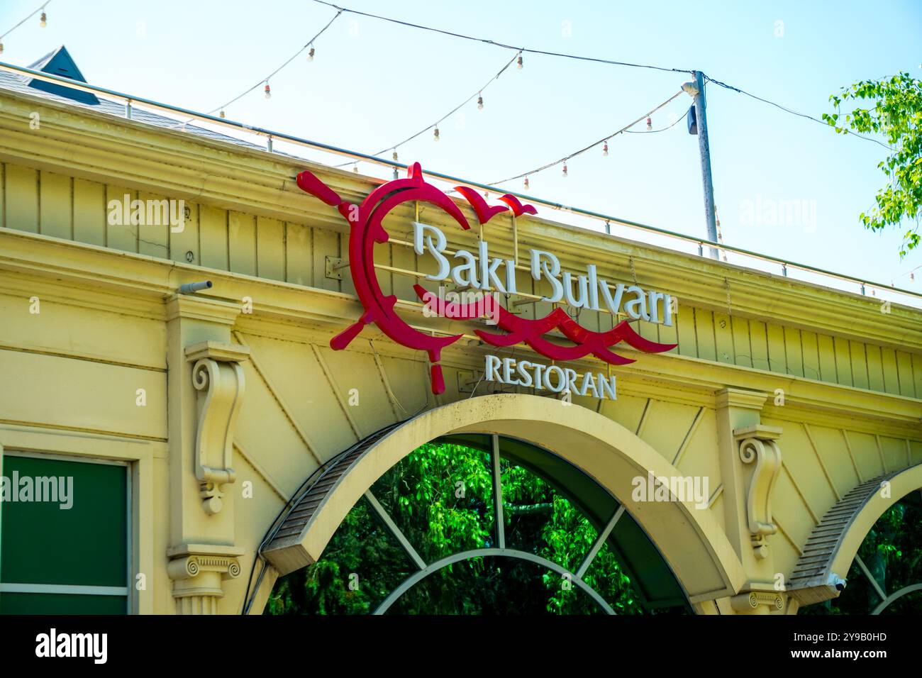 Welcome, Spring! Baku, Azerbaijan Stock Photo - Alamy