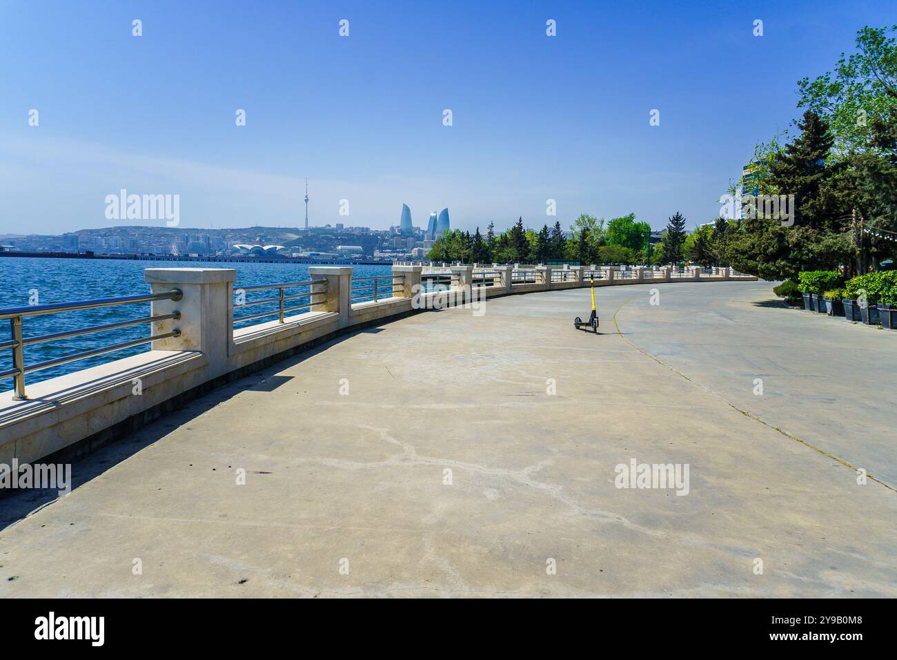Welcome, Spring! Baku, Azerbaijan Stock Photo - Alamy