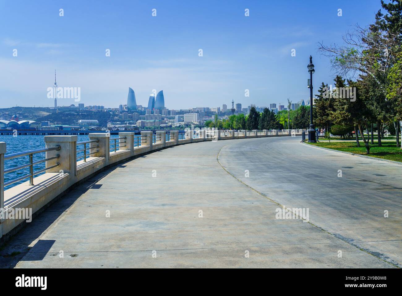 Welcome, Spring! Baku, Azerbaijan Stock Photo - Alamy