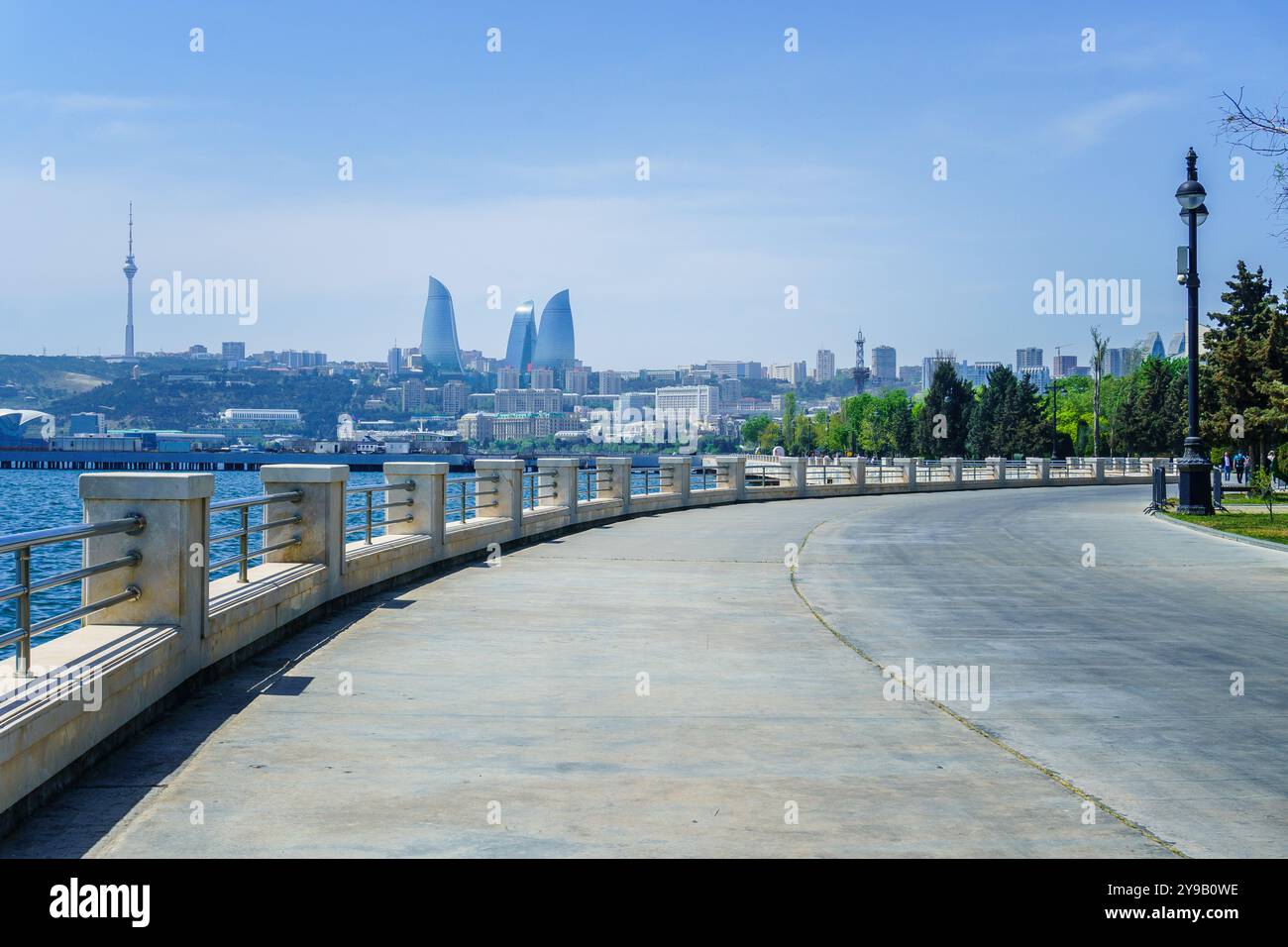 Welcome, Spring! Baku, Azerbaijan Stock Photo - Alamy