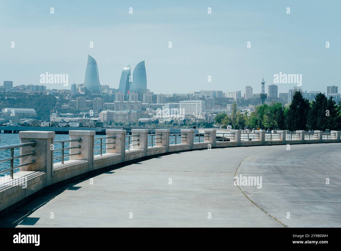 Welcome, Spring! Baku, Azerbaijan Stock Photo - Alamy