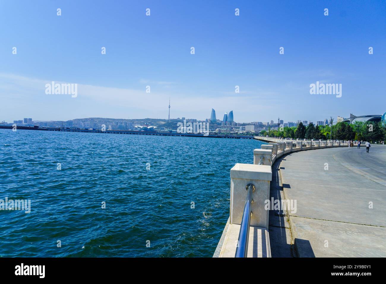 Welcome, Spring! Baku, Azerbaijan Stock Photo - Alamy