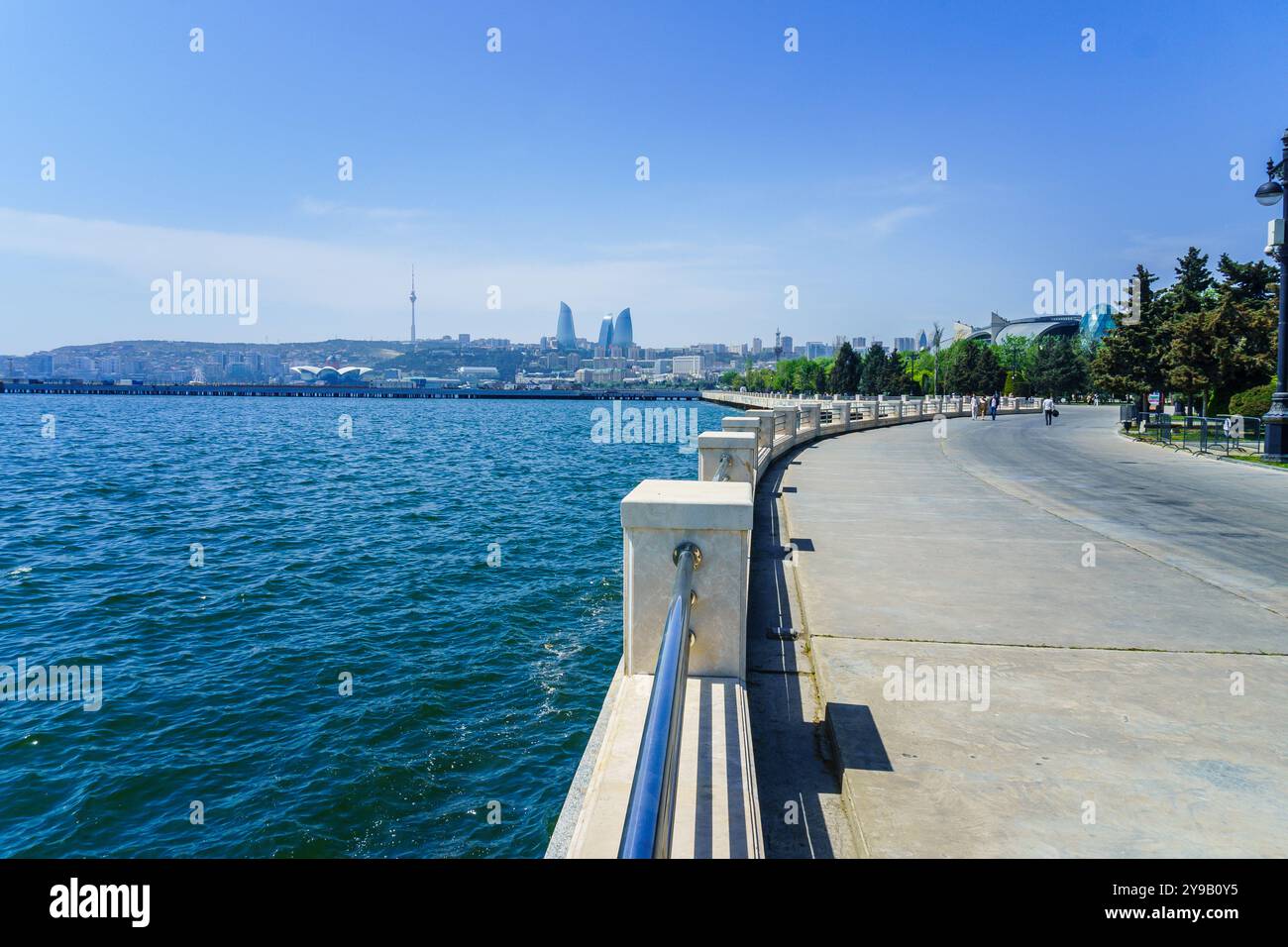 Welcome, Spring! Baku, Azerbaijan Stock Photo - Alamy