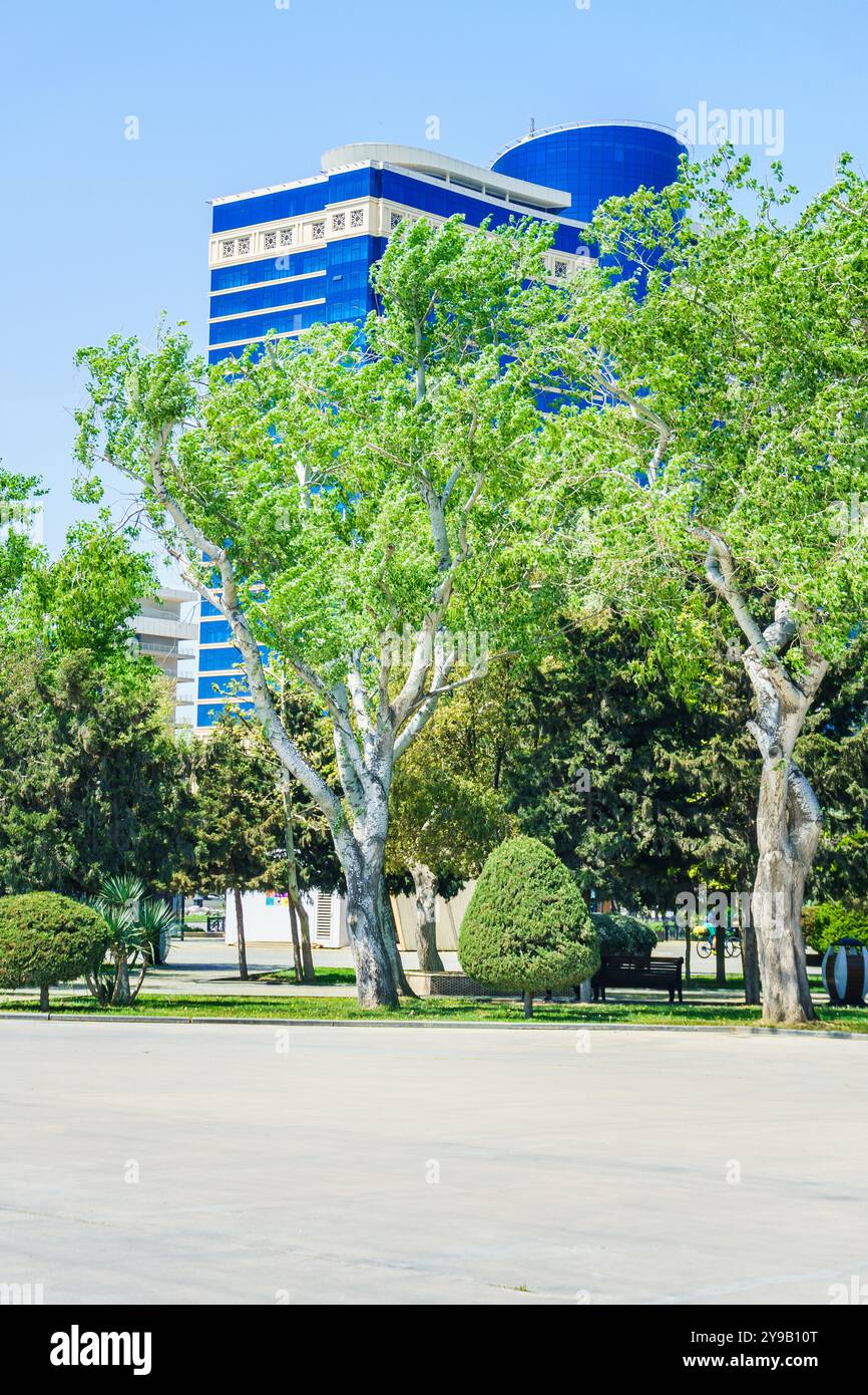 Welcome, Spring! Baku, Azerbaijan Stock Photo - Alamy
