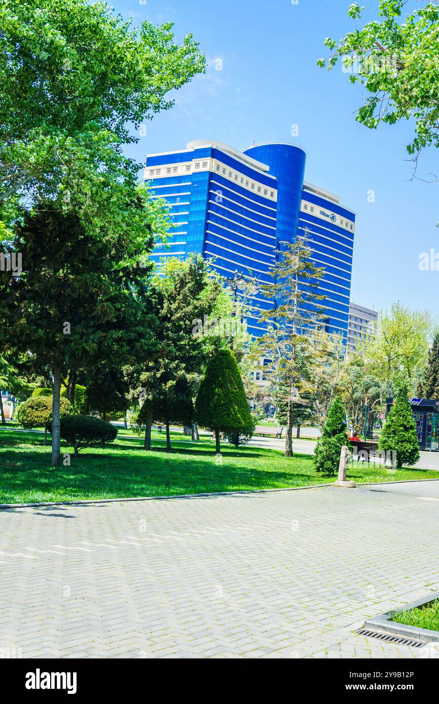 Welcome, Spring! Baku, Azerbaijan Stock Photo - Alamy