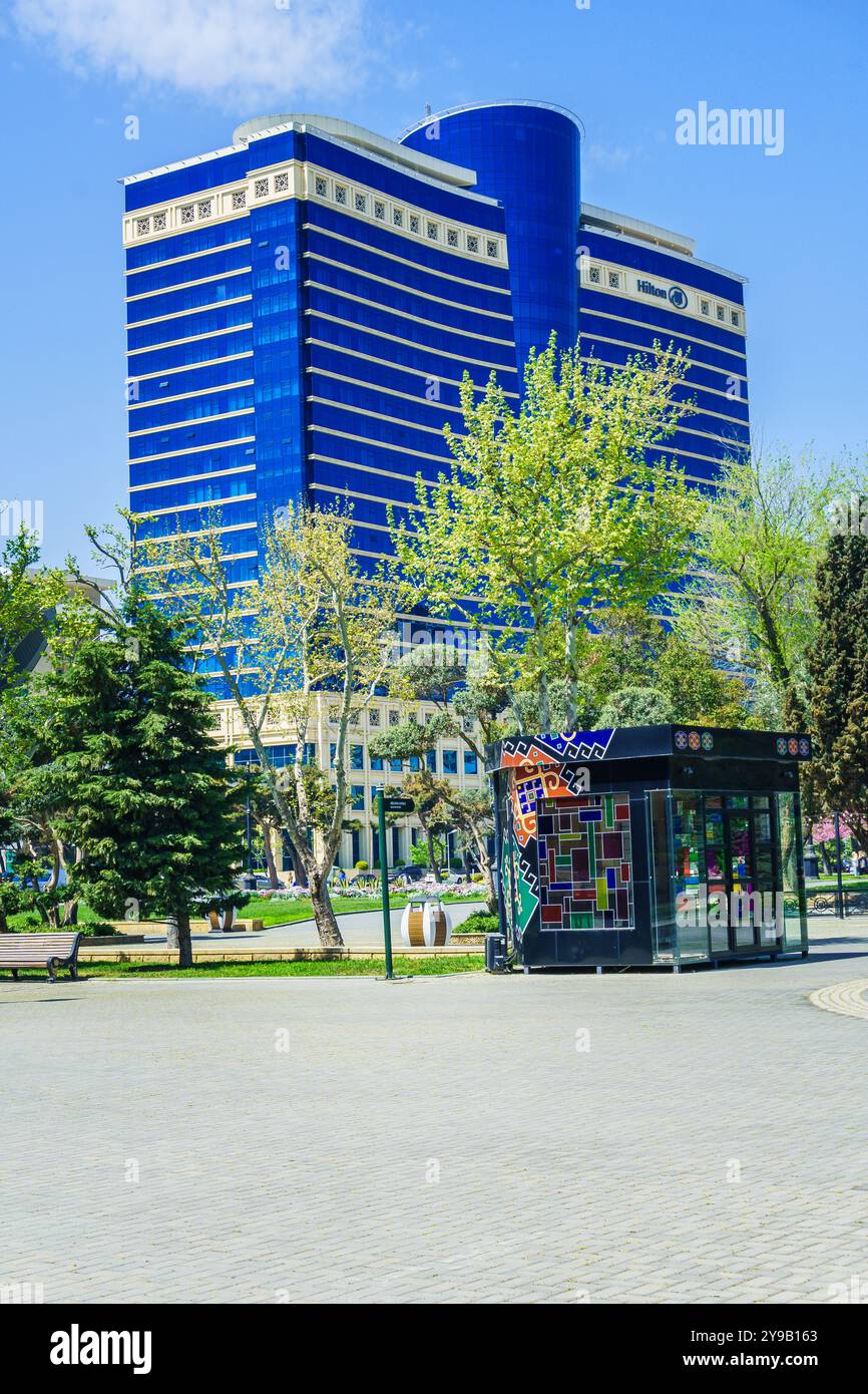 Welcome, Spring! Baku, Azerbaijan Stock Photo - Alamy