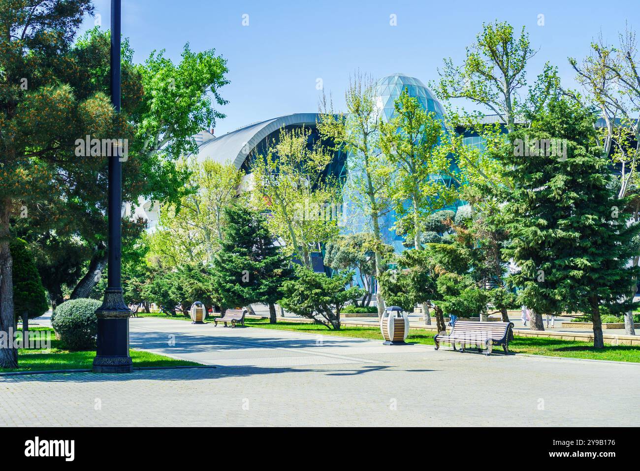 Welcome, Spring! Baku, Azerbaijan Stock Photo - Alamy