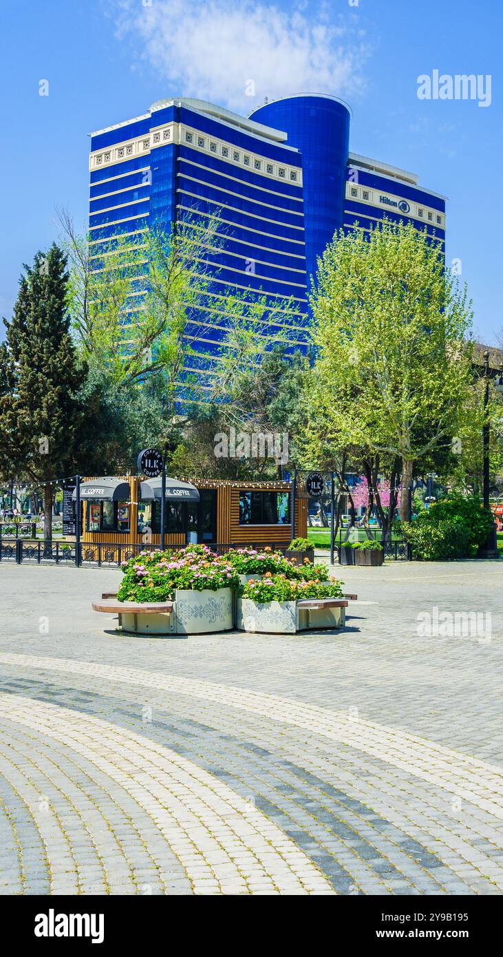 Welcome, Spring! Baku, Azerbaijan Stock Photo - Alamy