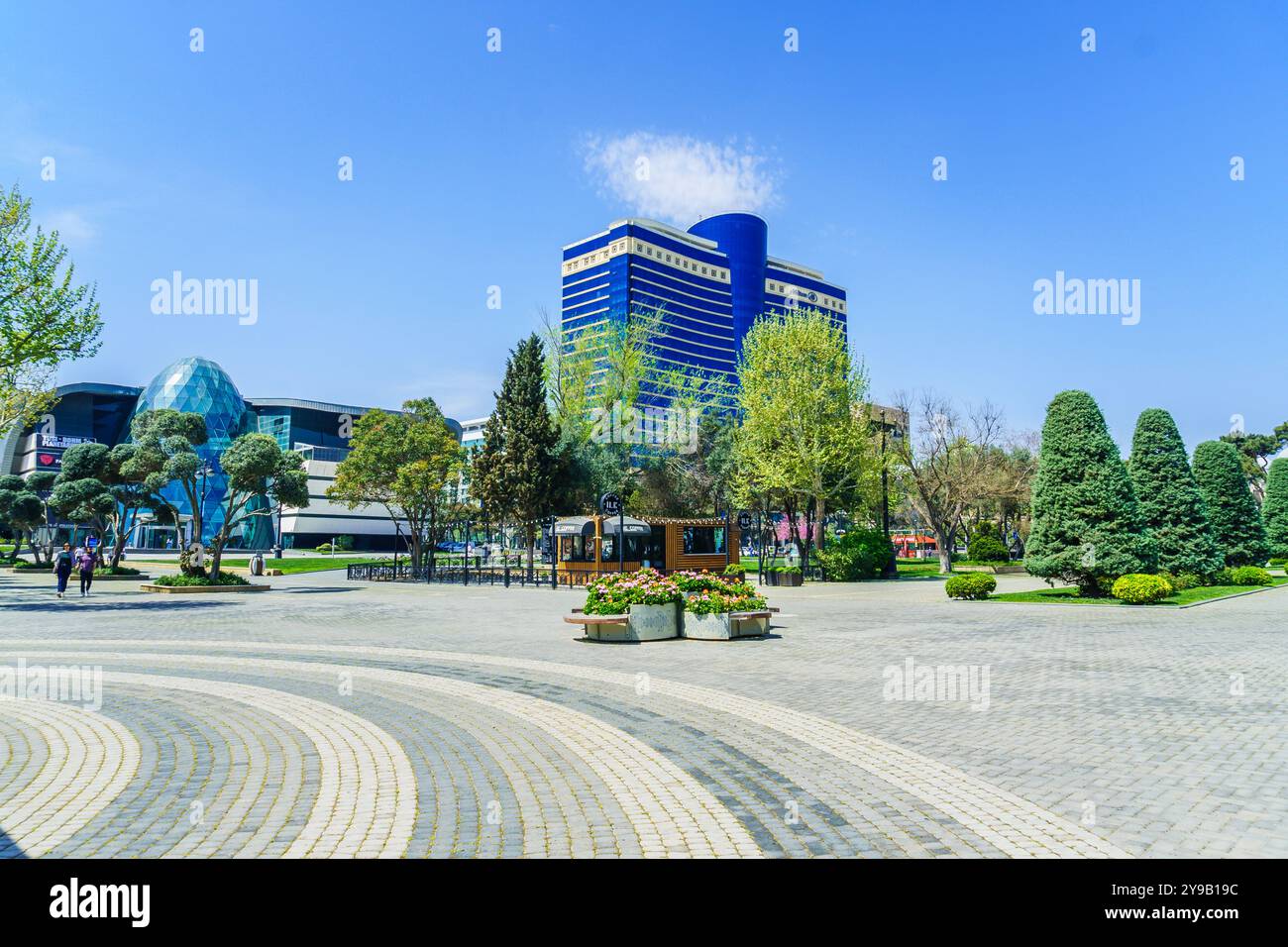Welcome, Spring! Baku, Azerbaijan Stock Photo - Alamy