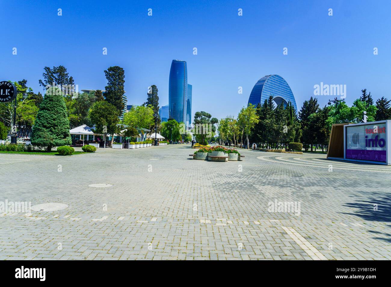 Welcome, Spring! Baku, Azerbaijan Stock Photo - Alamy