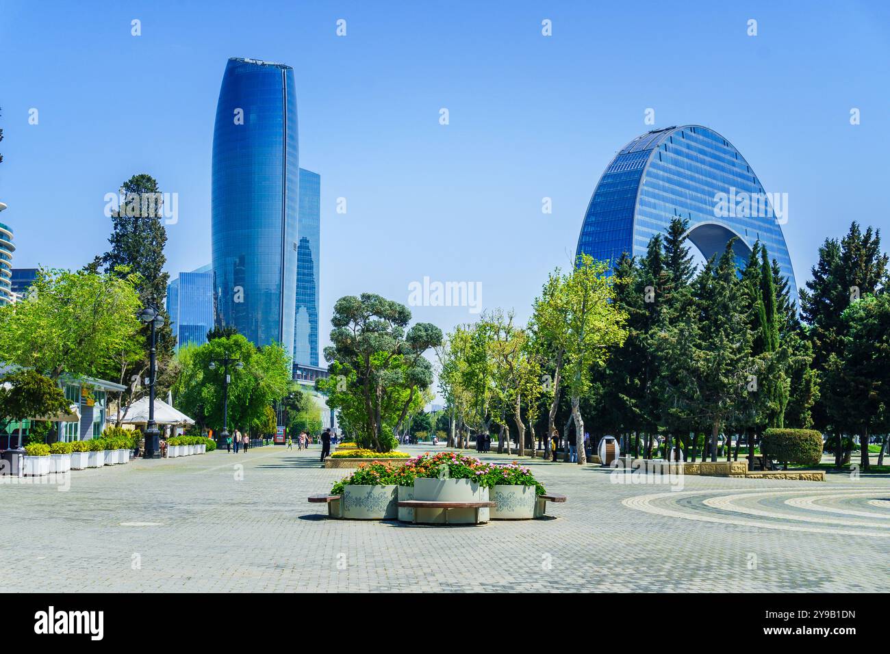Welcome, Spring! Baku, Azerbaijan Stock Photo - Alamy
