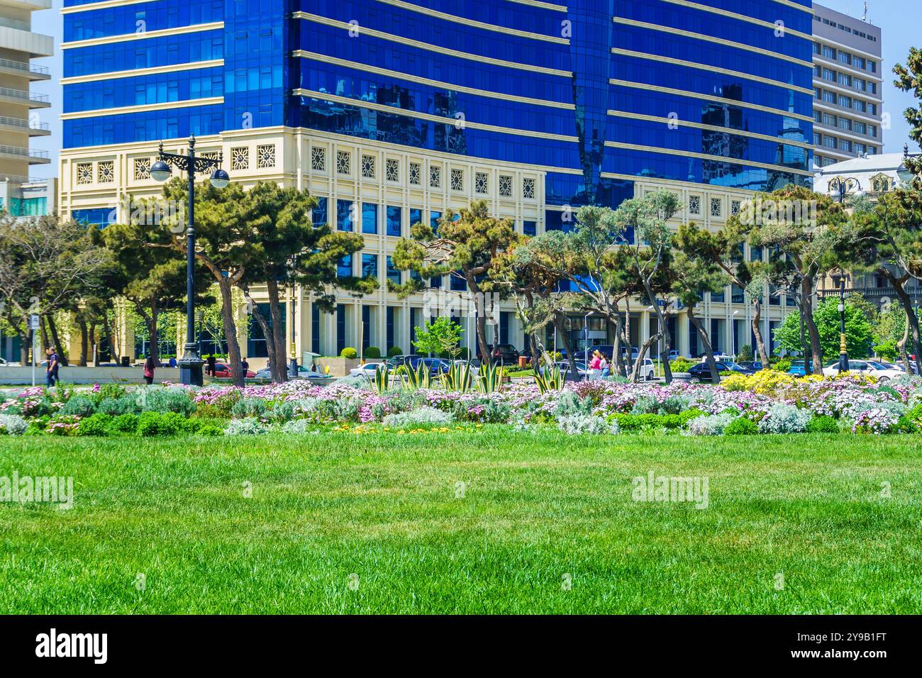 Welcome, Spring! Baku, Azerbaijan Stock Photo - Alamy