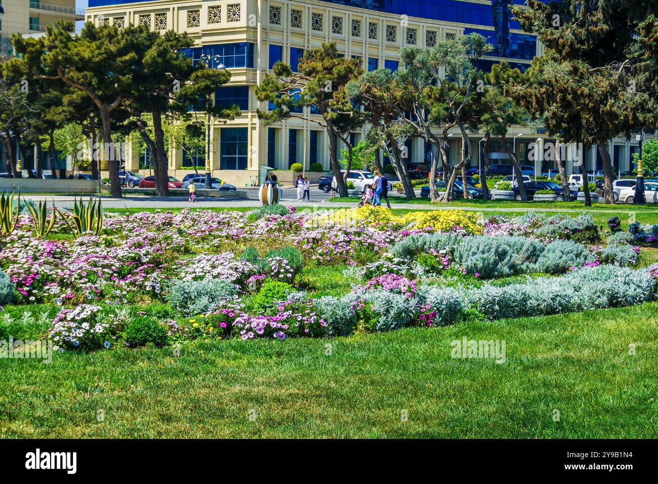 Welcome, Spring! Baku, Azerbaijan Stock Photo - Alamy