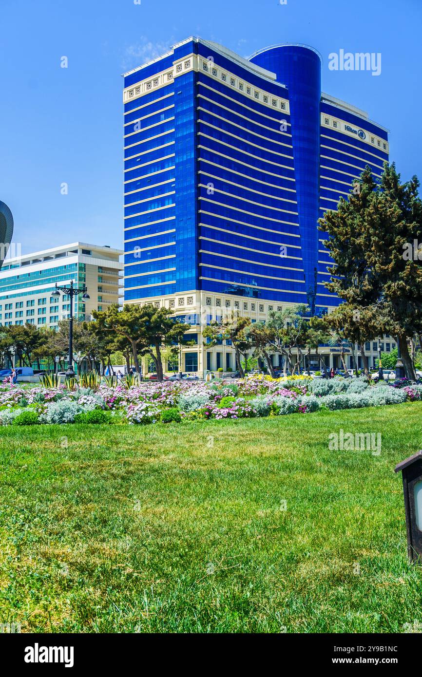 Welcome, Spring! Baku, Azerbaijan Stock Photo - Alamy