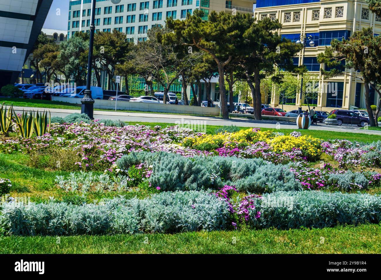 Welcome, Spring! Baku, Azerbaijan Stock Photo - Alamy