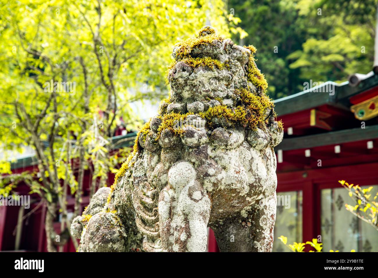 Kuzuryu Shrine Shingu in Hakone, Ashigarashimo, Kanagawa, Japan Stock ...