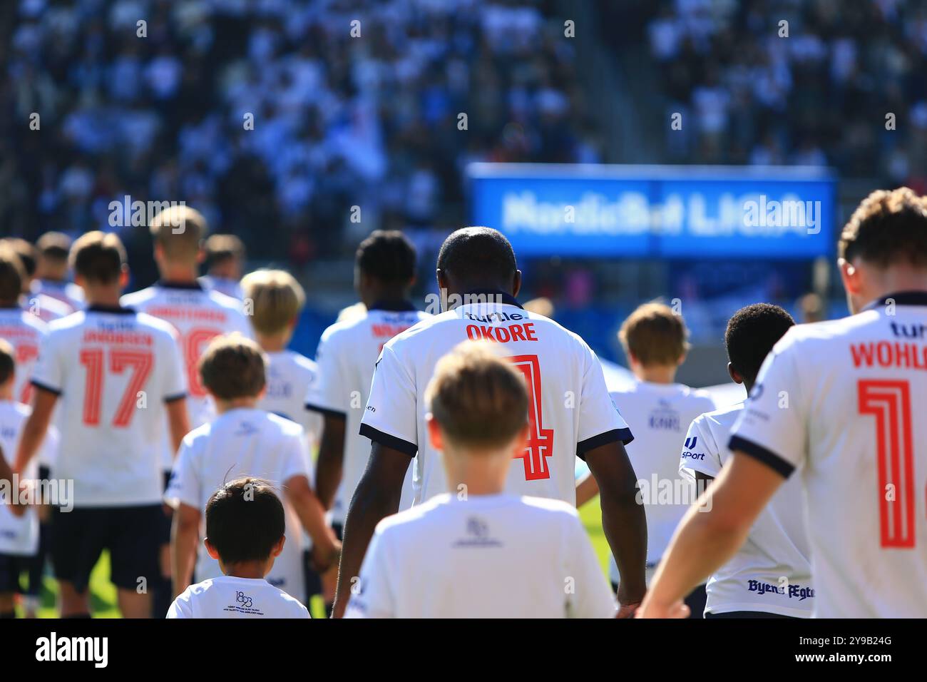 Copenhagen, Denmark. 21st, September 2024. Jores Okore (4) of B.93 ...