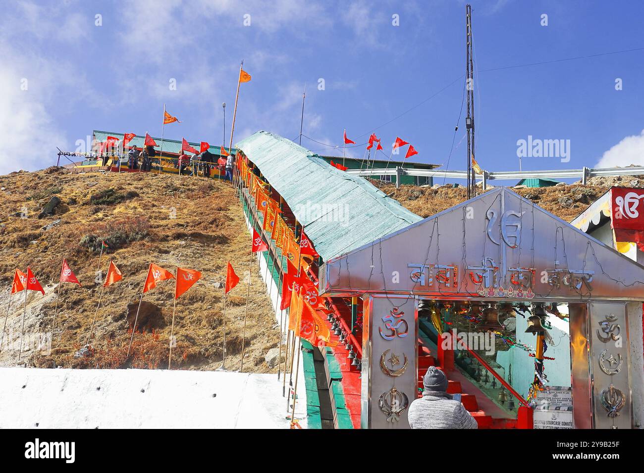 old baba mandir or baba harbhajan singh temple, the famous shrine ...