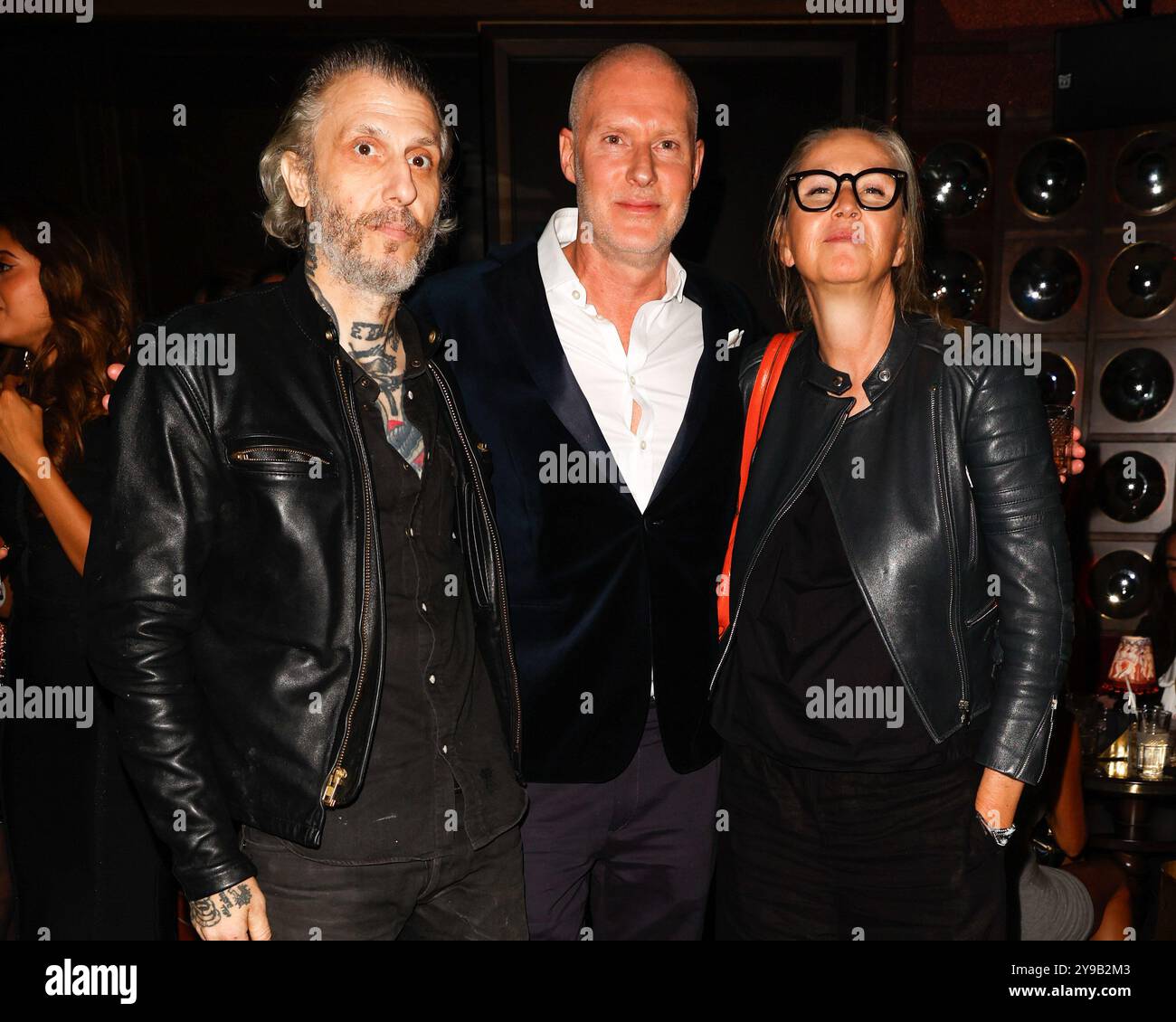 London, UK. 08th Oct, 2024. (L-R) John Copeland, Jean-David Malat and ...
