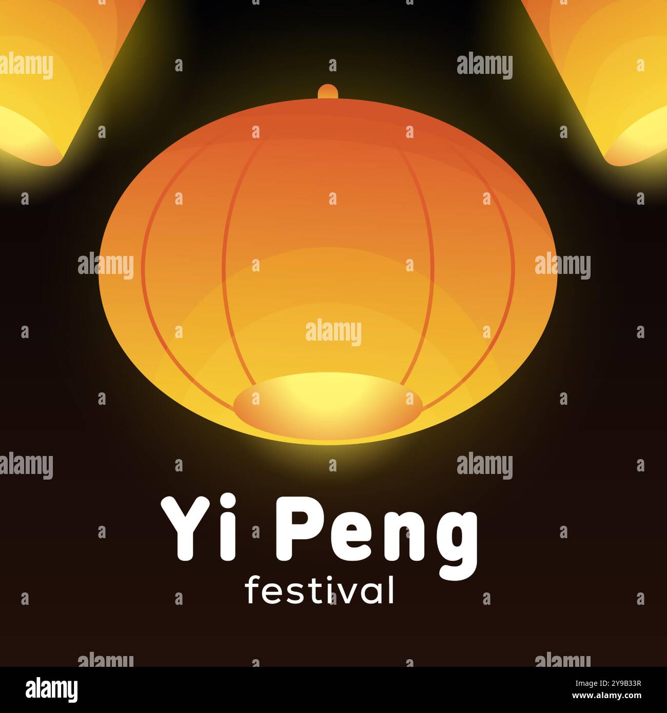 Yi peng festival in Stock Vector Images - Alamy