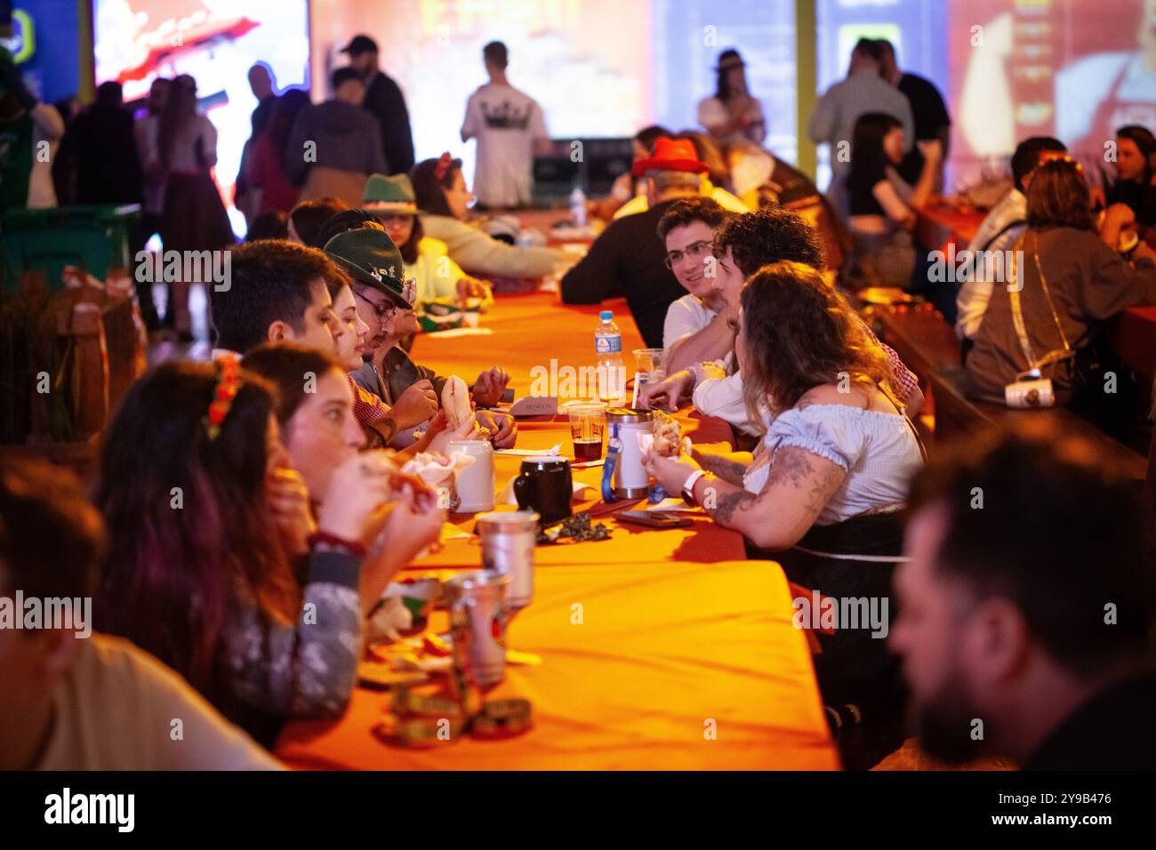 Blumenau, Brazil. 09th Oct, 2024. One of the world's most famous ...