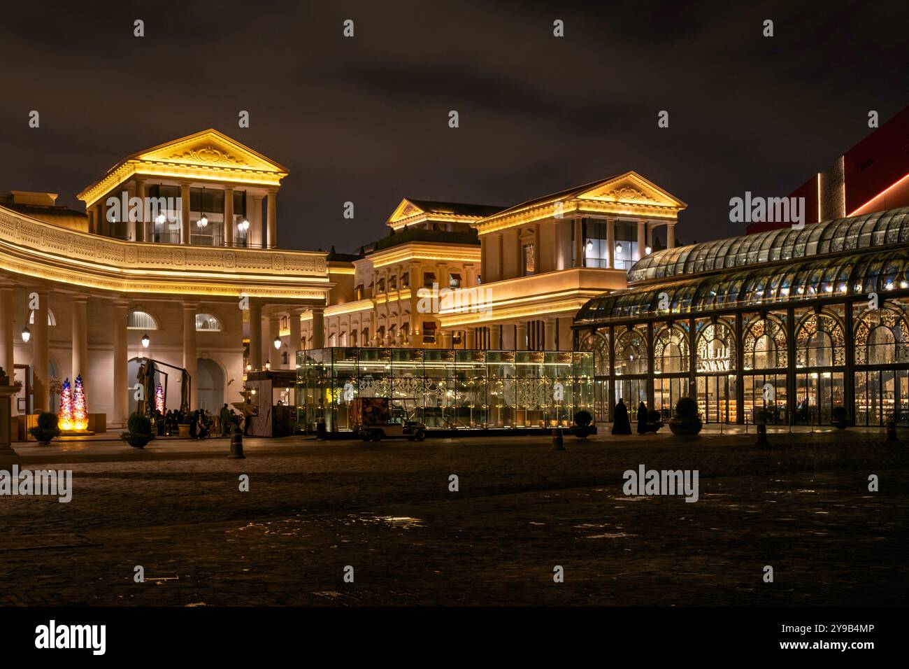 Architecture of Katara Cultural Village Galeries Lafayette Snan Food ...