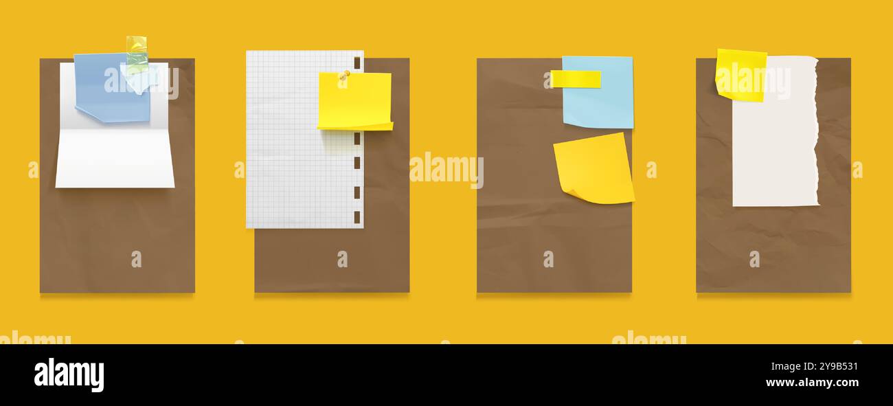 Memo adhesive Stock Vector Images - Alamy