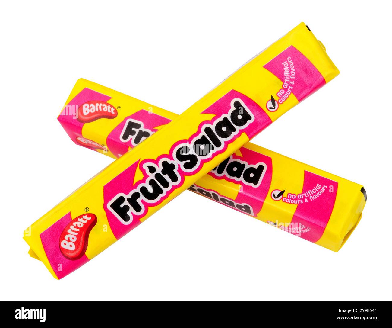 Barratt fruit salad pineapple and raspberry flavour chewy sweets, a ...