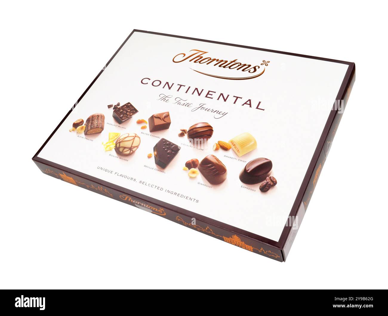 Thorntons continental unique flavours collection 264g boxed chocolates ...