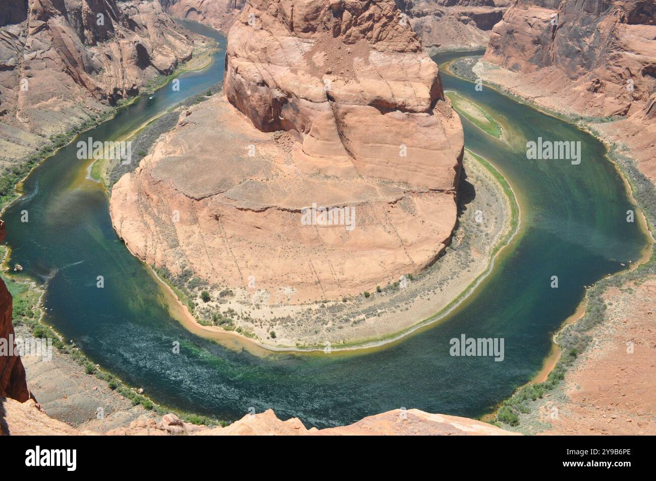 Panoramic aerial view horseshoe bend hi-res stock photography and ...
