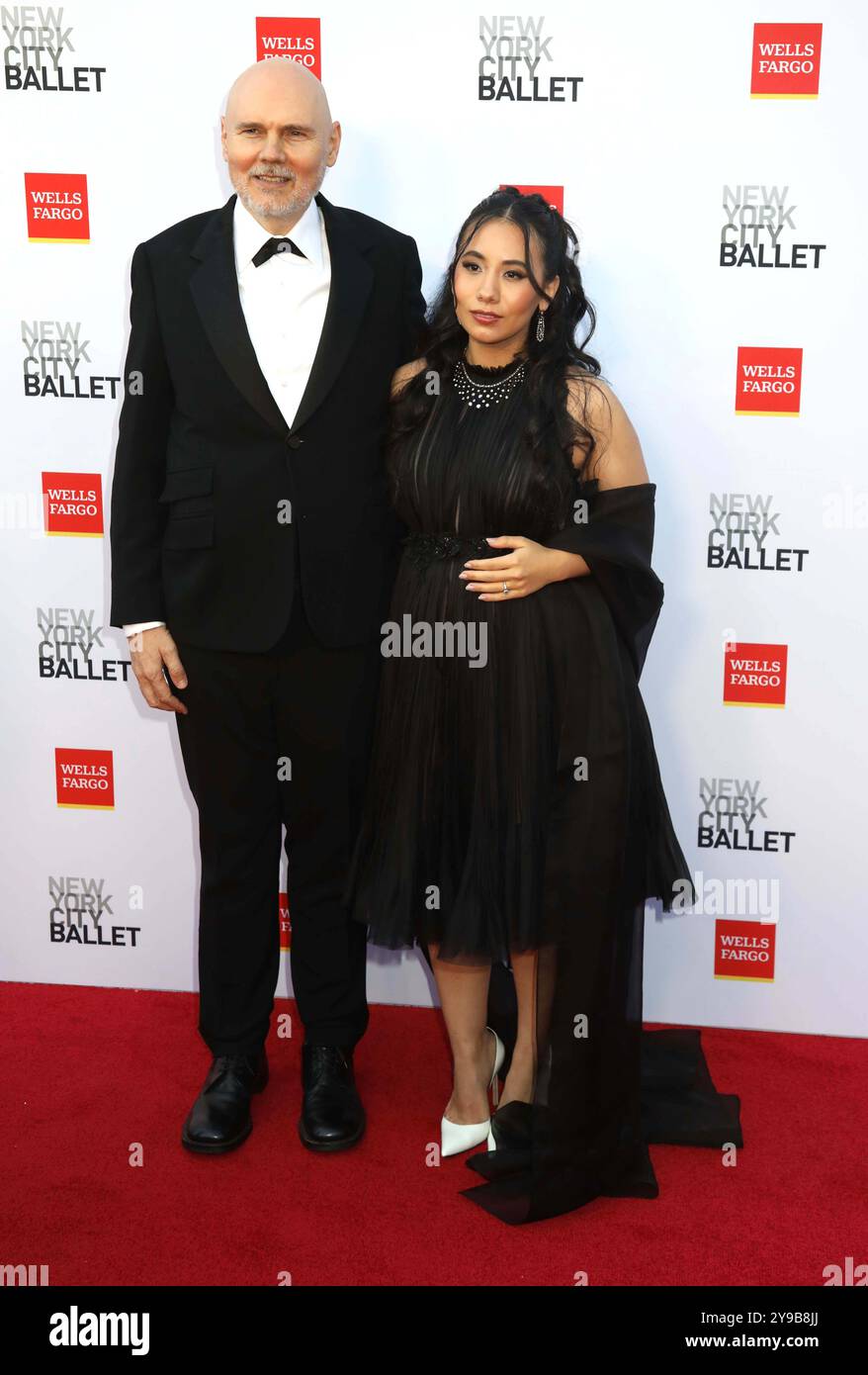 October 9, 2024, New York, New York, USA: Musician BILLY CORGAN and ...