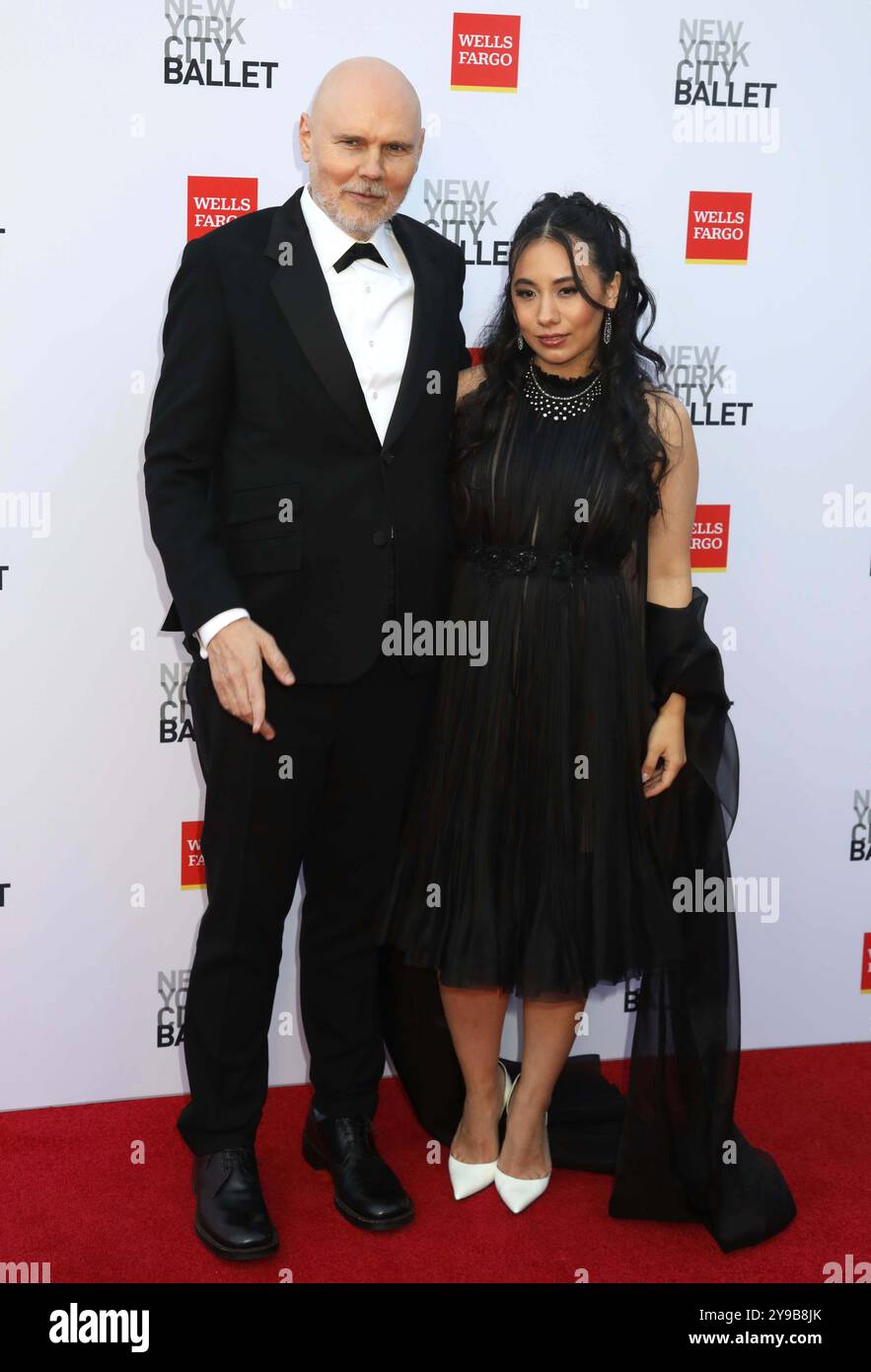 October 9, 2024, New York, New York, USA: Musician BILLY CORGAN and ...