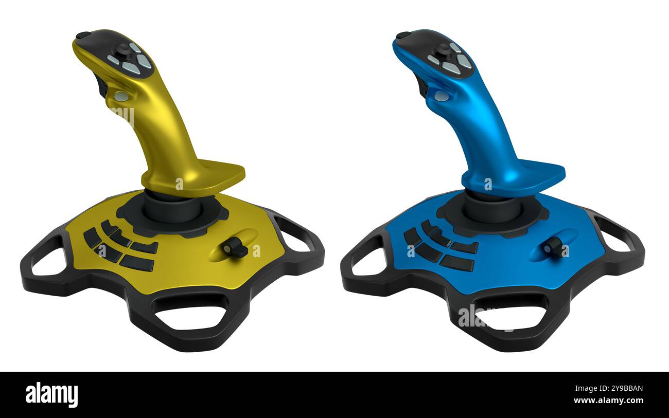 Joystick controllers for flight simulator offer incredibly immersive ...