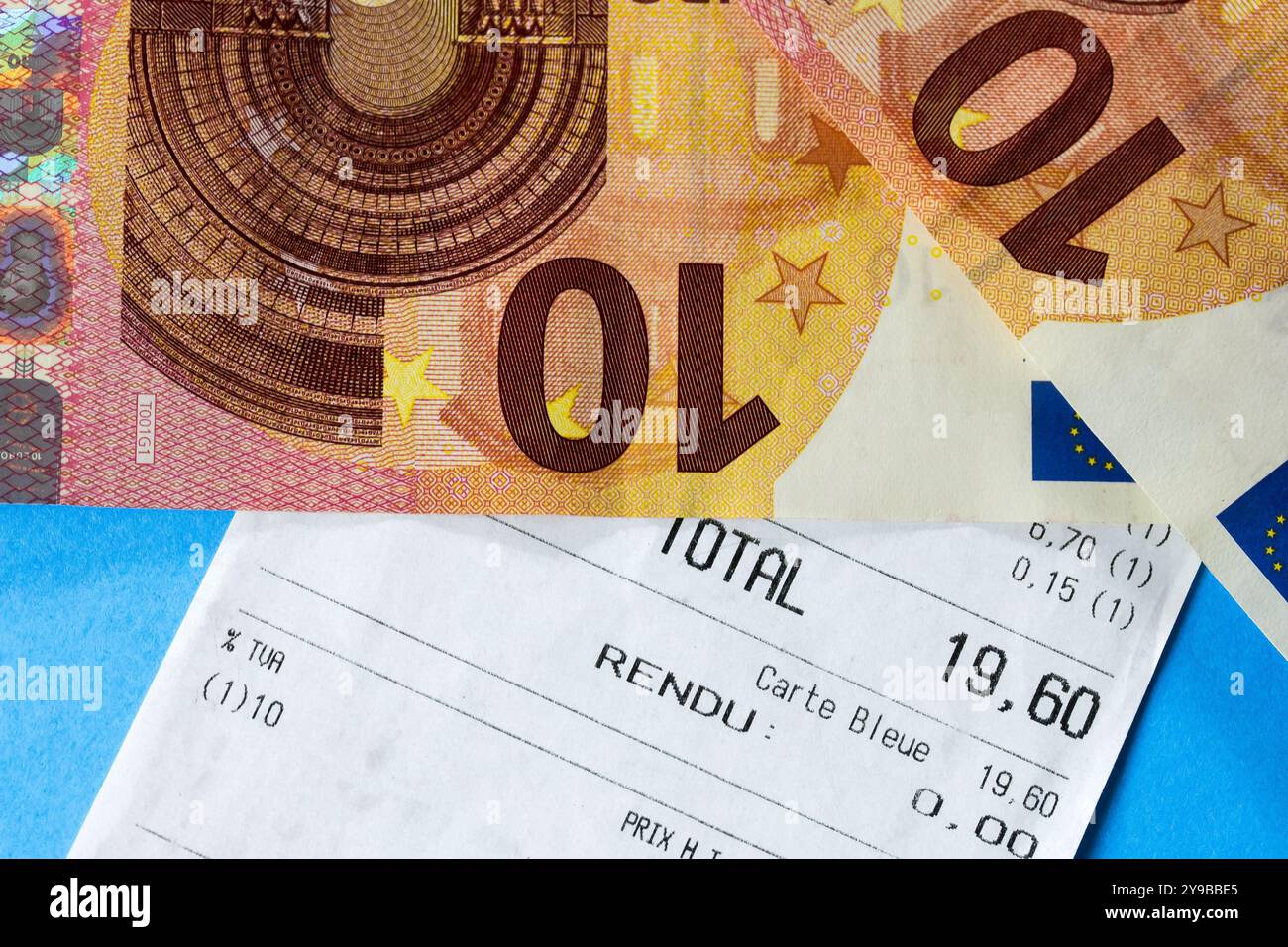 Euros receipt hi-res stock photography and images - Alamy