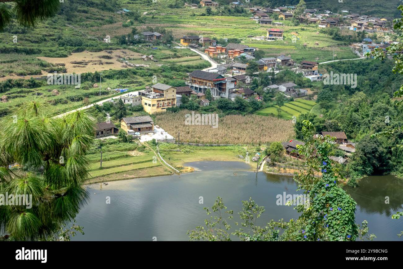 Lung Cu village , Ha Giang , Viet nam Stock Photo - Alamy
