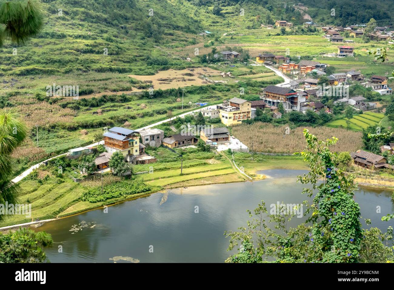 Lung Cu village , Ha Giang , Viet nam Stock Photo - Alamy
