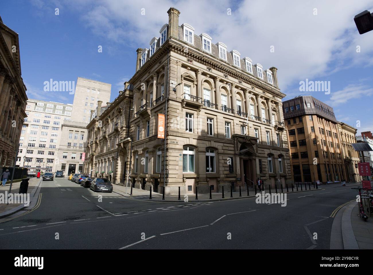 Old large buildings in Liverpool city center Stock Photo - Alamy