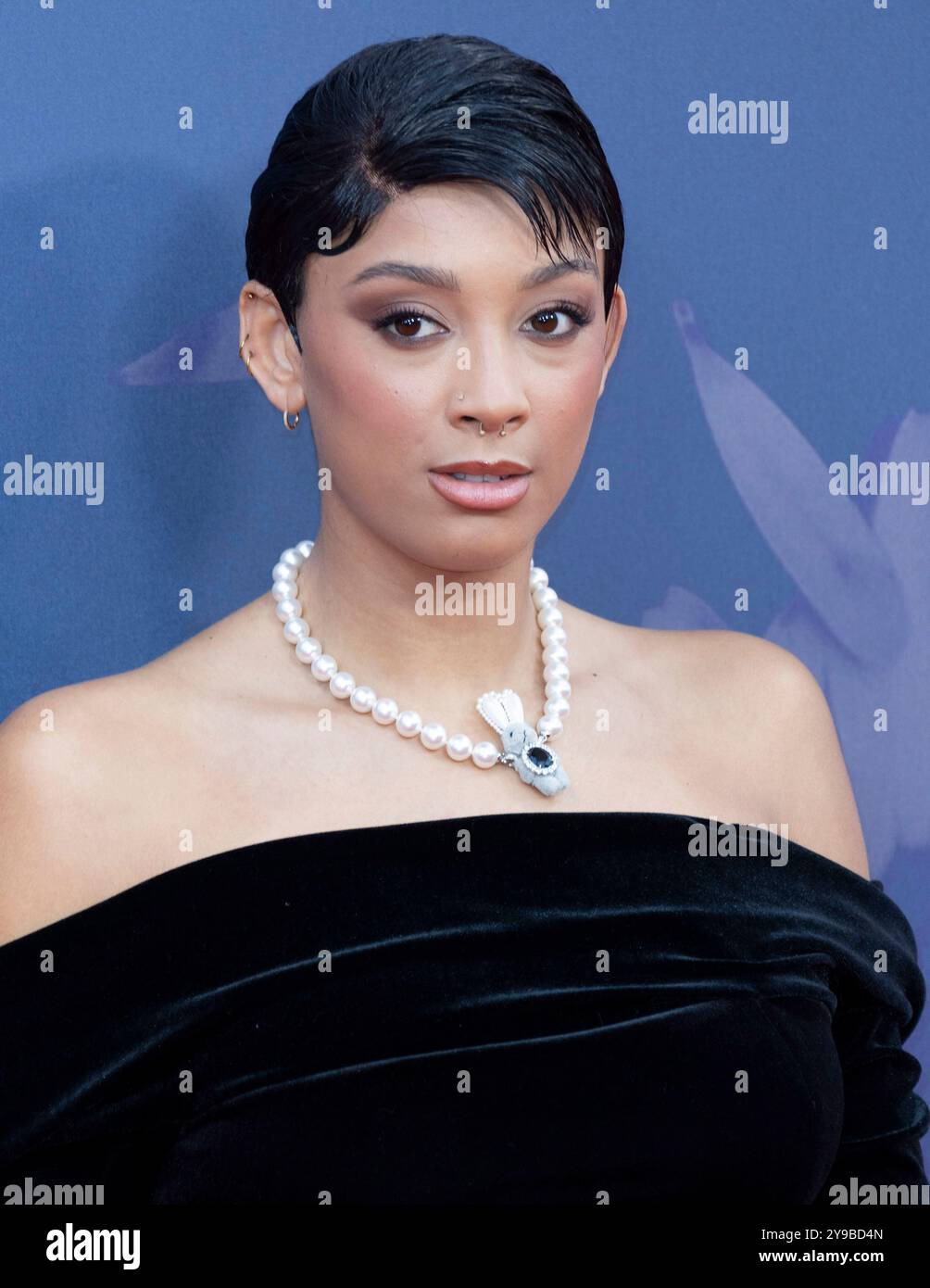 9 Oct 2024, London, England, UK - Mica Ricketts attending BFI London Film Festival 2024 Opening ...