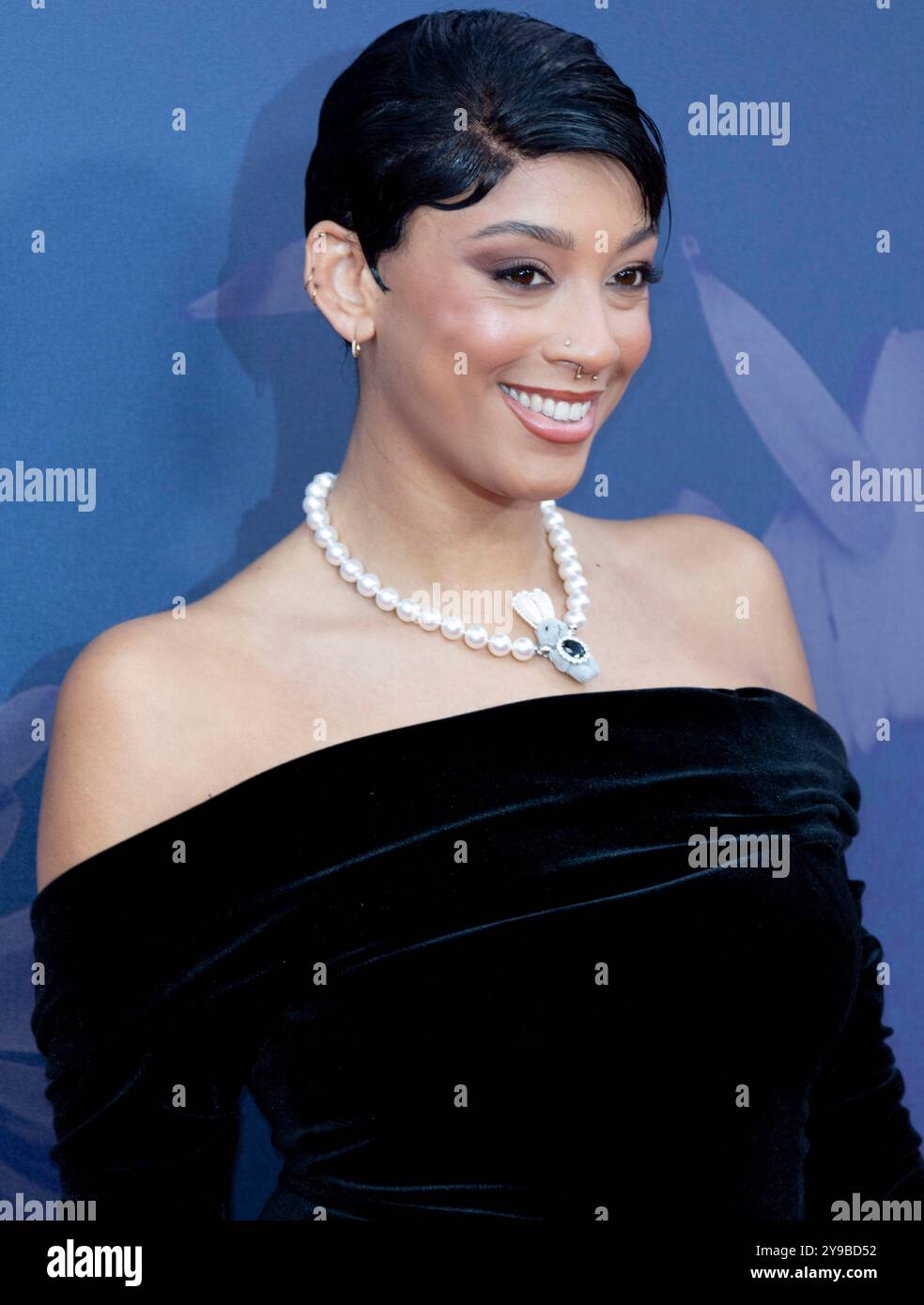 9 Oct 2024, London, England, UK - Mica Ricketts attending BFI London Film Festival 2024 Opening ...