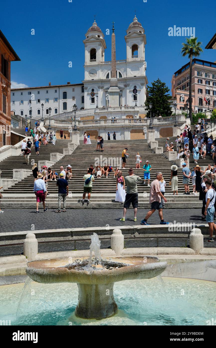 Spanish Steps , Rome , Lazio,Italy Stock Photo - Alamy