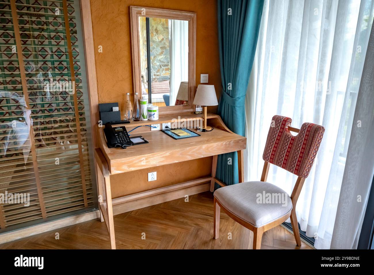 Le Champ resort - September 19, 2024: Admire the beautiful interior in ...