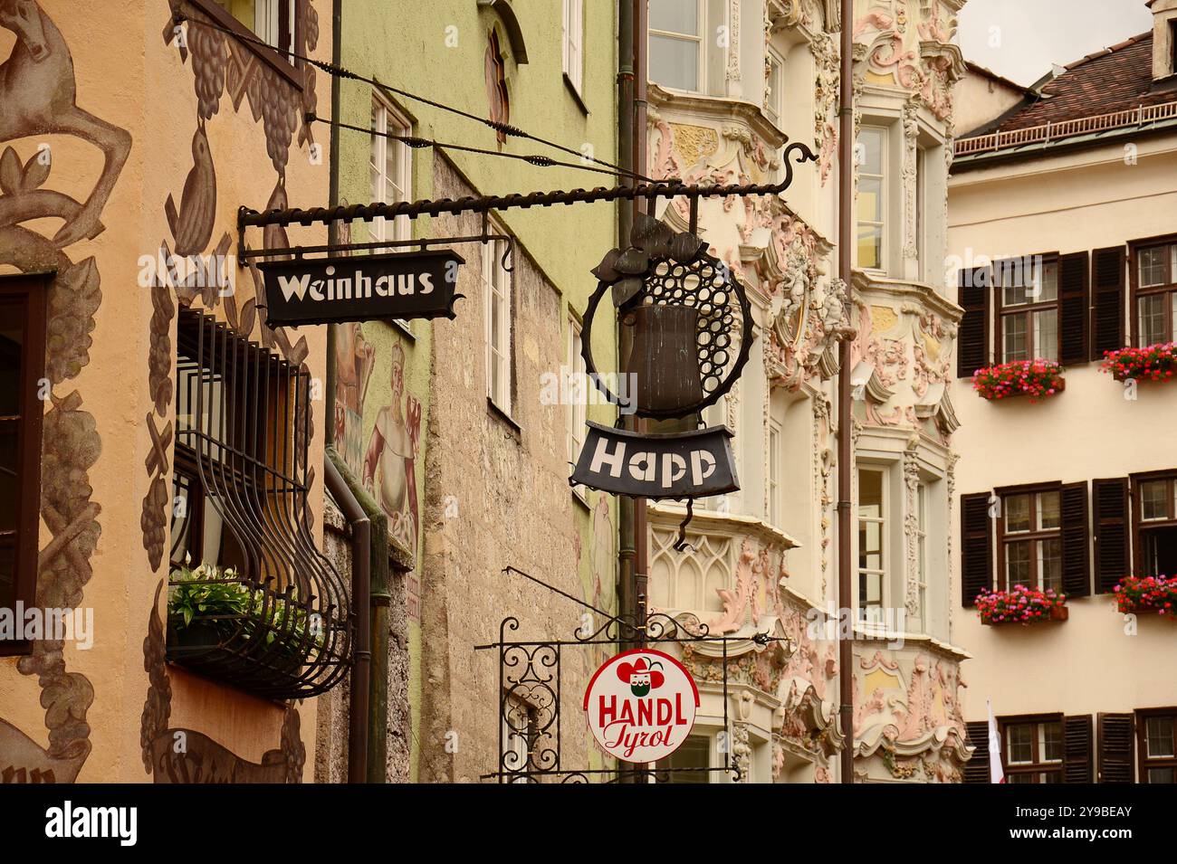 Oldtown innsbruck hi-res stock photography and images - Alamy