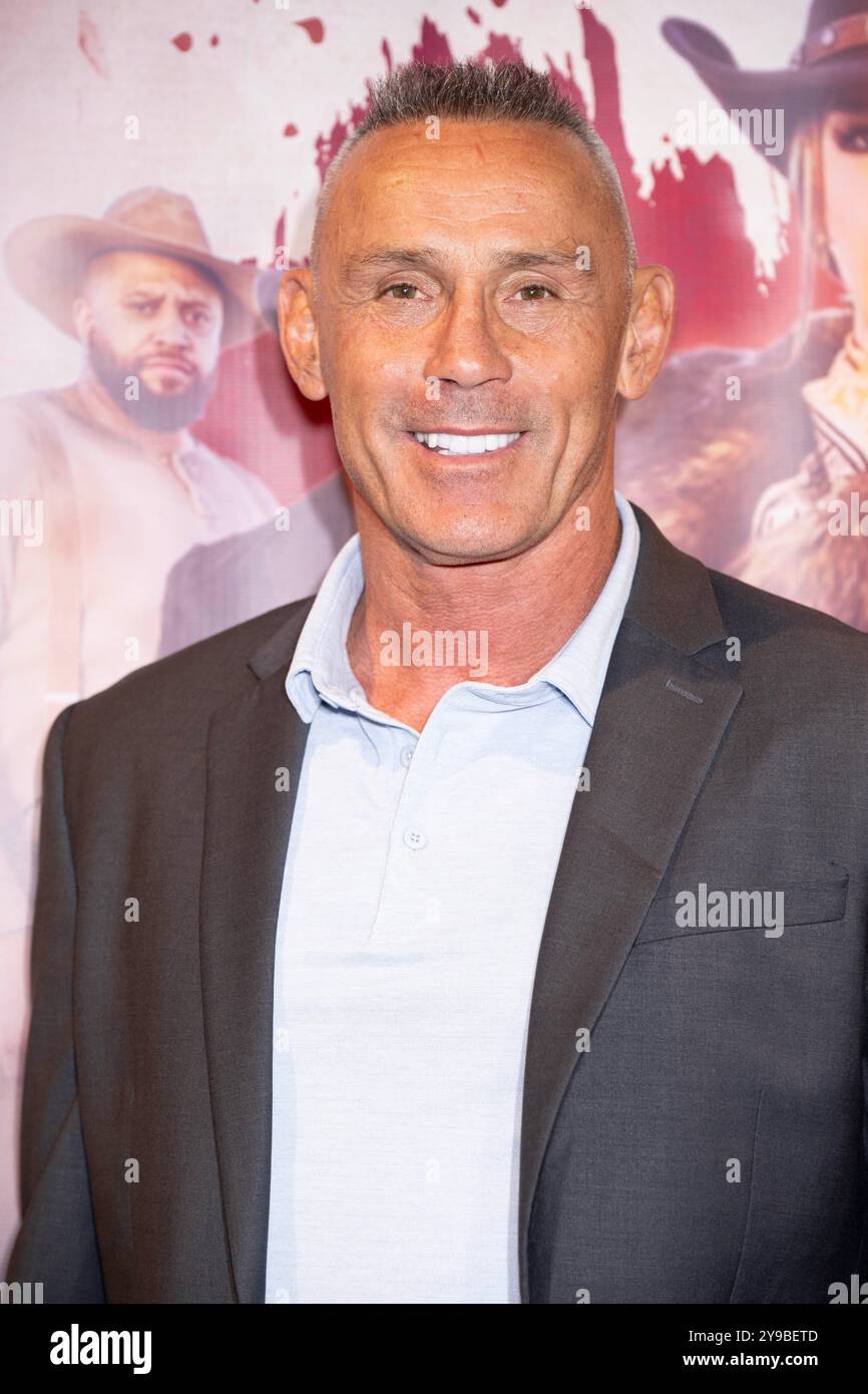 Los Angeles, USA. 09th Oct, 2024. Actor Olivier Gruner attends Private Los Angeles Premiere of ...